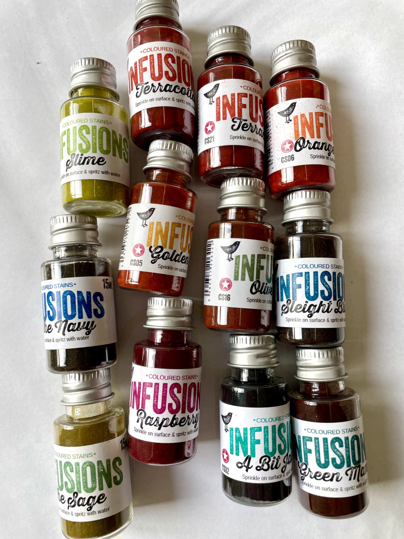 Artist Trading Cards mit Infusions, Stempeln, Schablonen und Collage ...